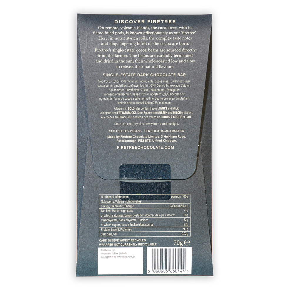 Firetree Philippines Mindanao Island 73% – Bar & Cocoa