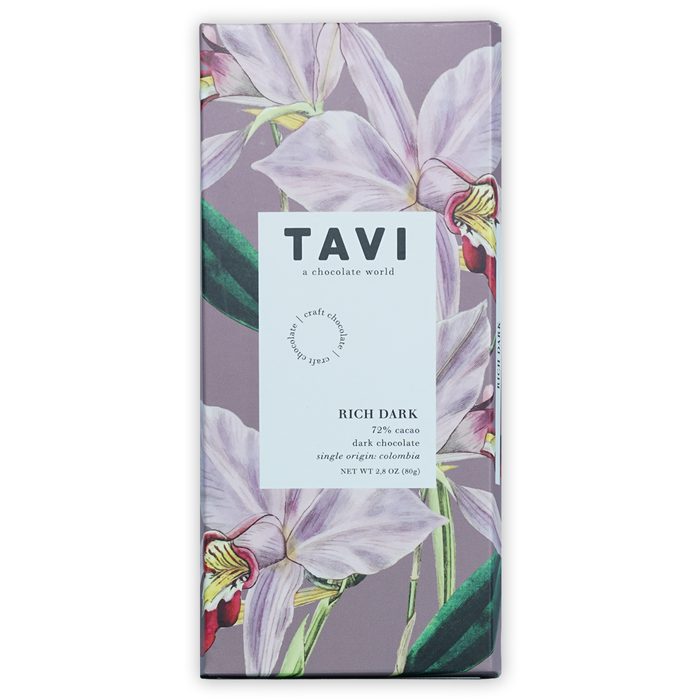 Tavi Dark Chocolate 72% Single Origin Craft Chocolate – Bar & Cocoa