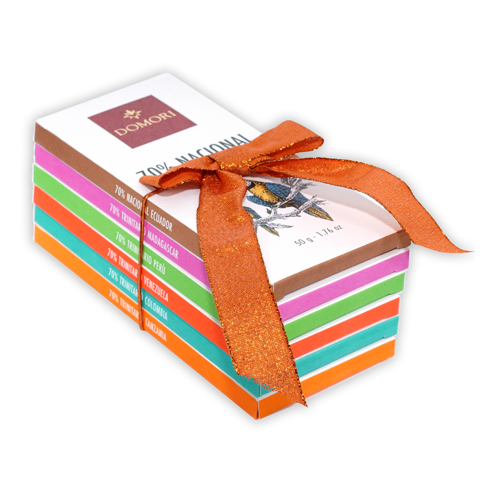 Domori The Single Origins Chocolate Bundle (6 Bars) – Bar & Cocoa