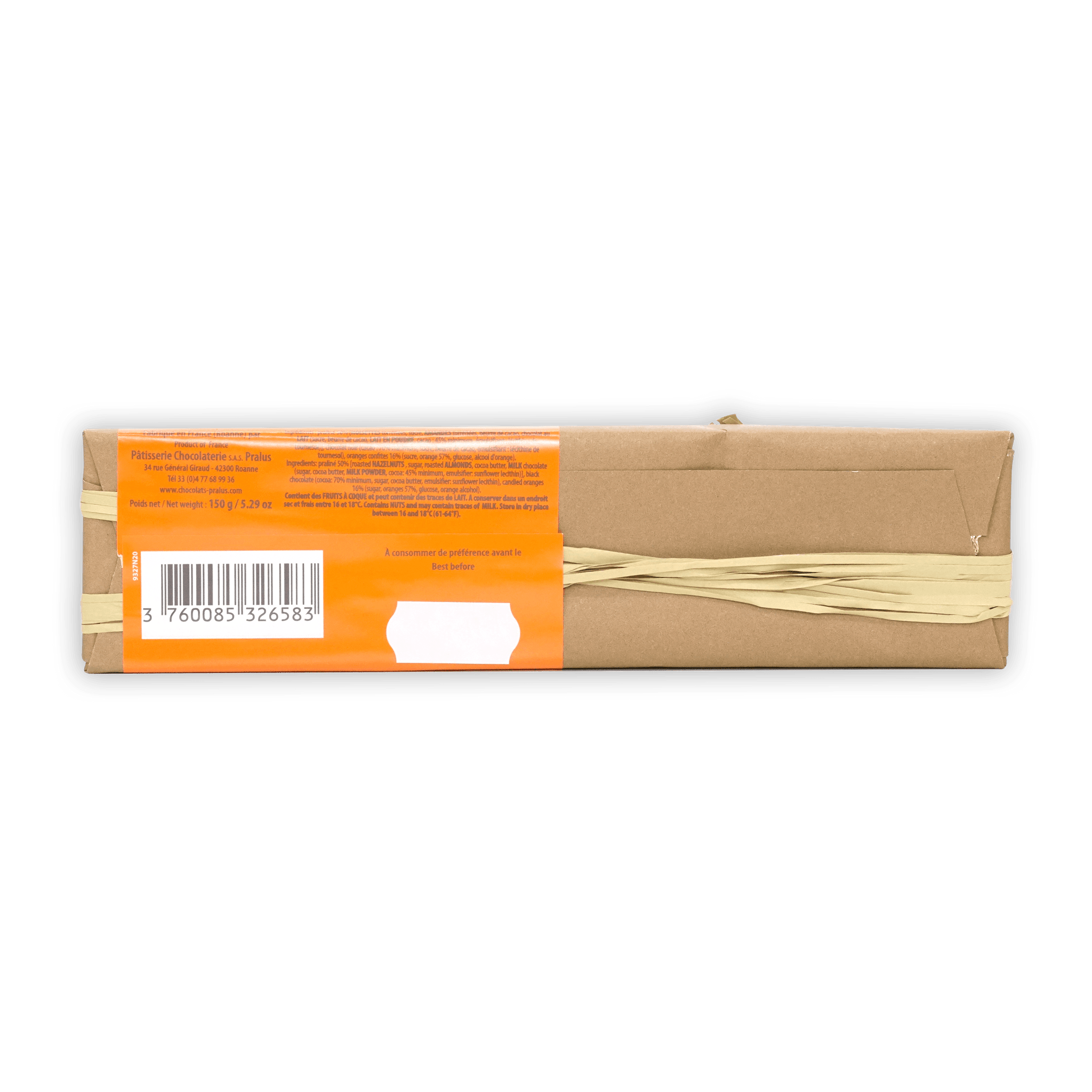 Pralus Infernale Orange Bar – Bar & Cocoa