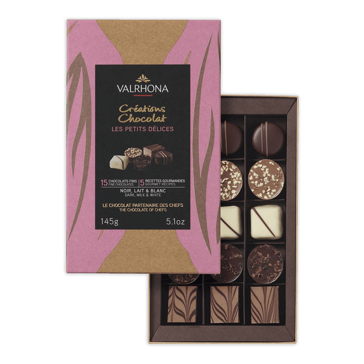 Valrhona Bonbons 15 Piece Chocolate Gift Box (Mixed) – Bar & Cocoa