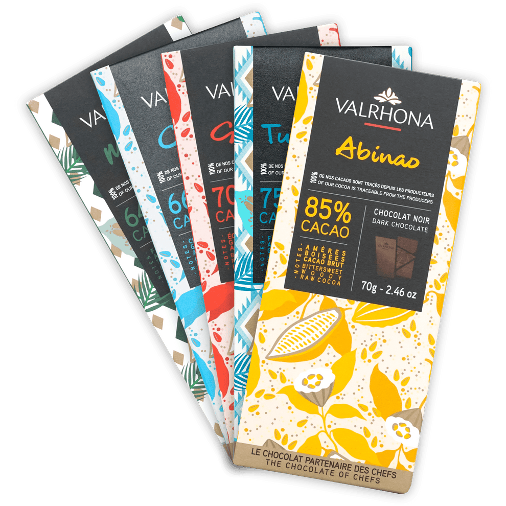 Valrhona Single Origin Chocolate Bundle (5 Bars) – Bar & Cocoa