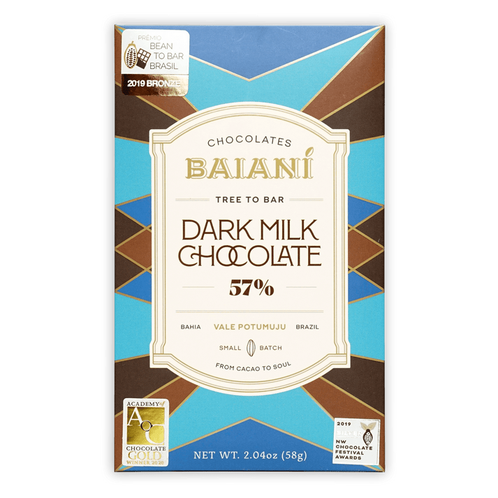 Baiani Dark Milk 57% – Bar & Cocoa