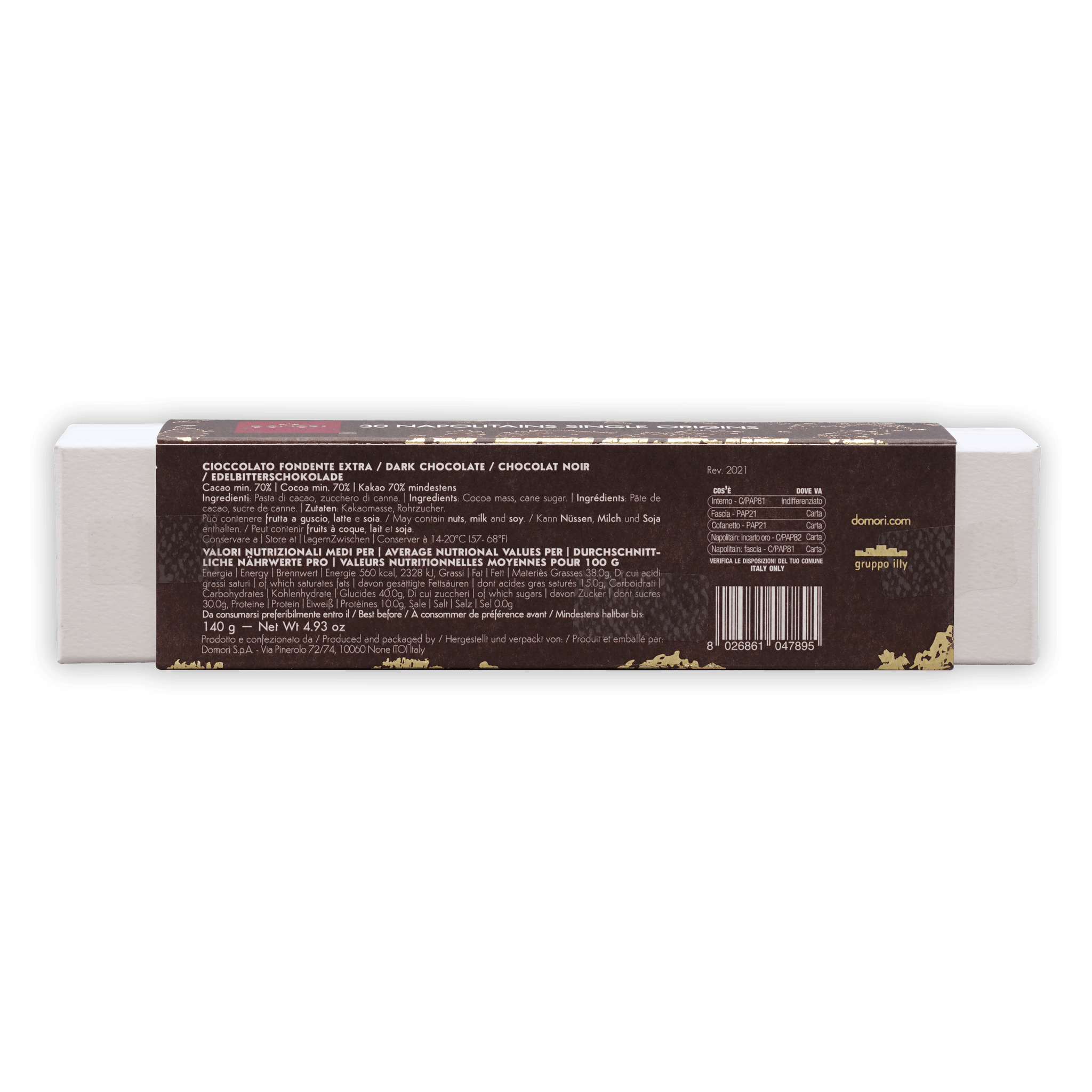 Domori Gift Box 30 Napolitains Single Origins 70% – Bar & Cocoa