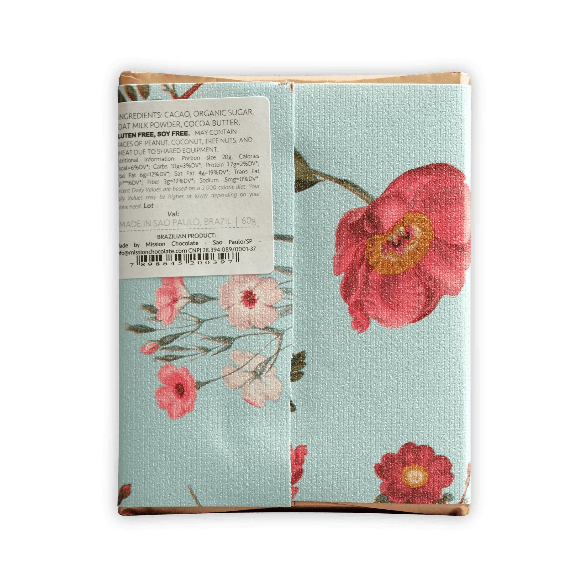 Mission Chocolate Dark Goat Milk 56% – Bar & Cocoa