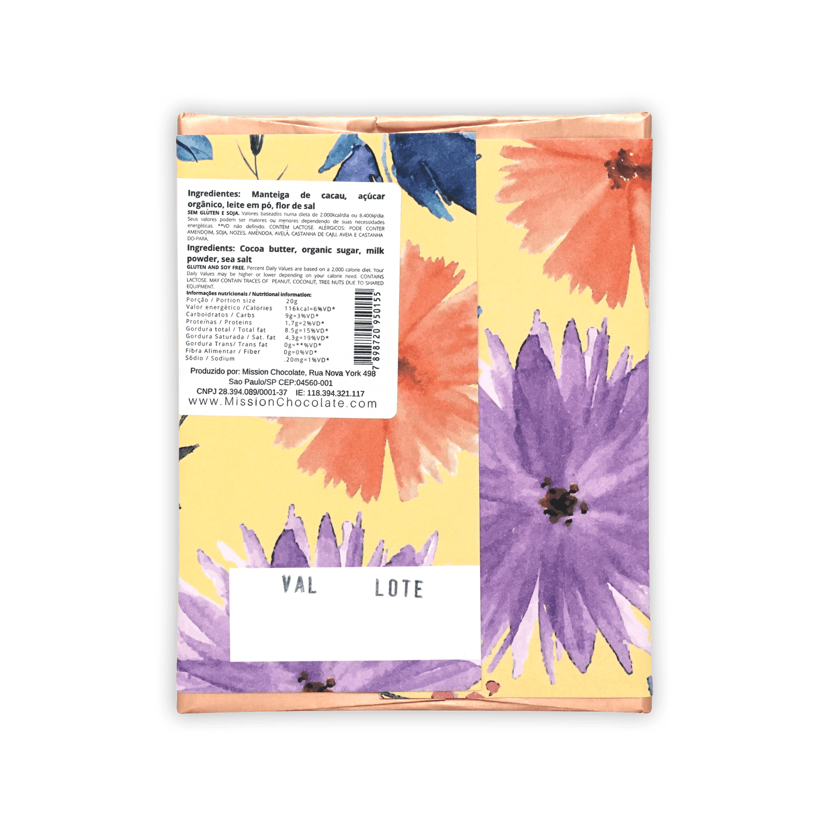 Mission Chocolate Dulce de Leche & Fleur de Sel (White Chocolate) – Bar ...