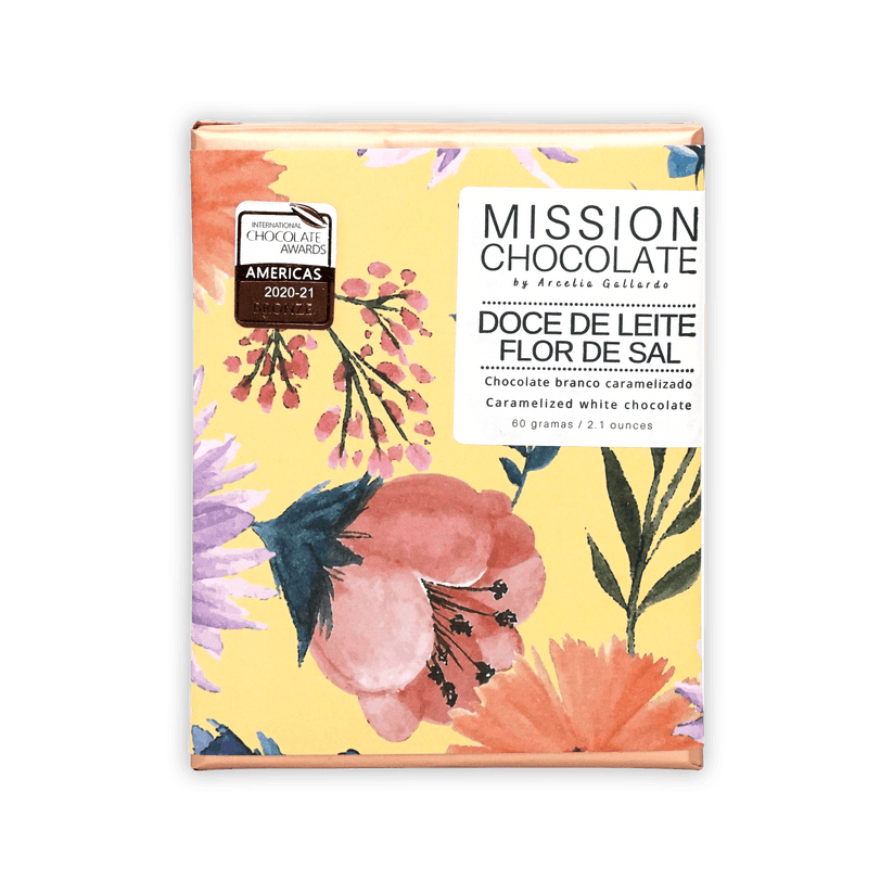 Mission Chocolate Dulce de Leche & Fleur de Sel (White Chocolate) – Bar ...