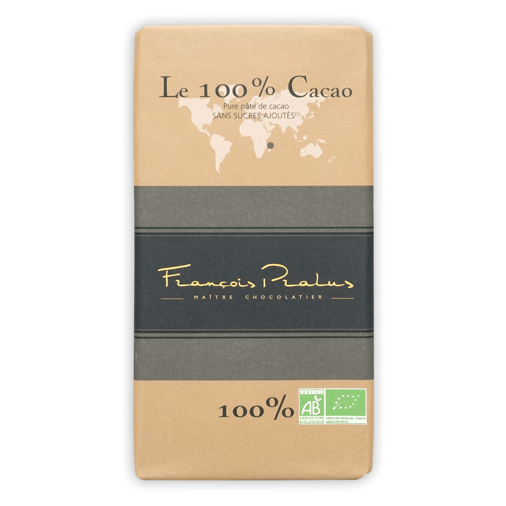 Pralus Le 100% Madagascar Dark Chocolate – Bar & Cocoa