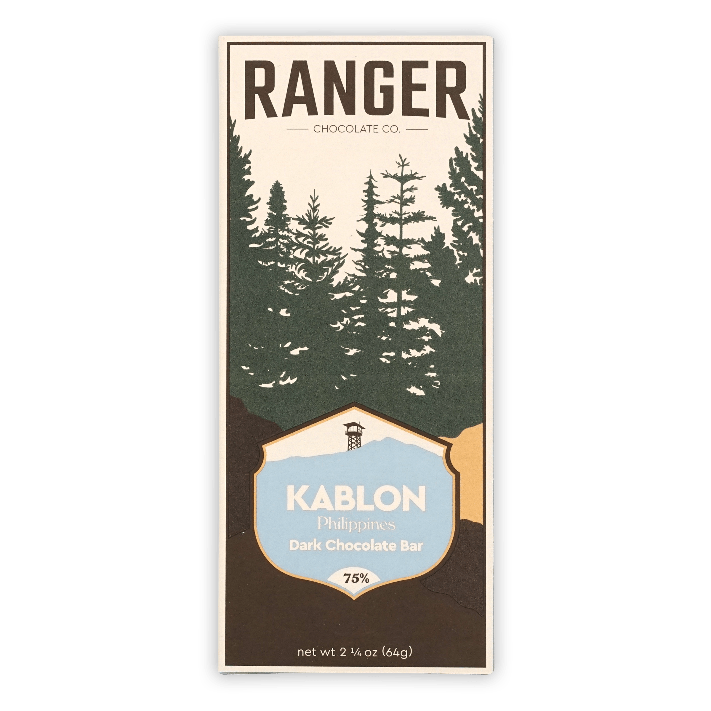 Ranger Dark Kablon Philippines 75% Chocolate Bar – Bar & Cocoa